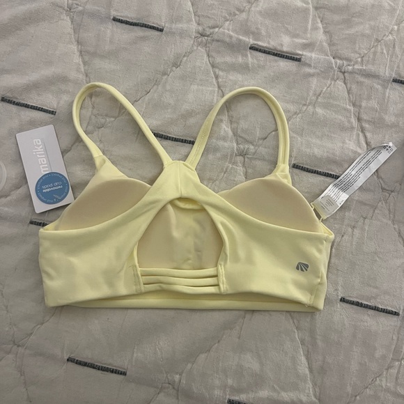 Intimates & Sleepwear | Small Yellow Sports Bra With Tags Intact | Poshmark